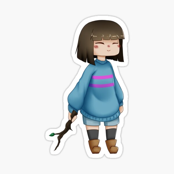 "Frisk" Sticker for Sale by Tiny--Doodles | Redbubble