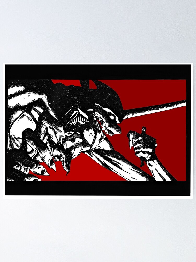 "Eva 01 - End of Evangelion" Poster for Sale by geothegreek | Redbubble