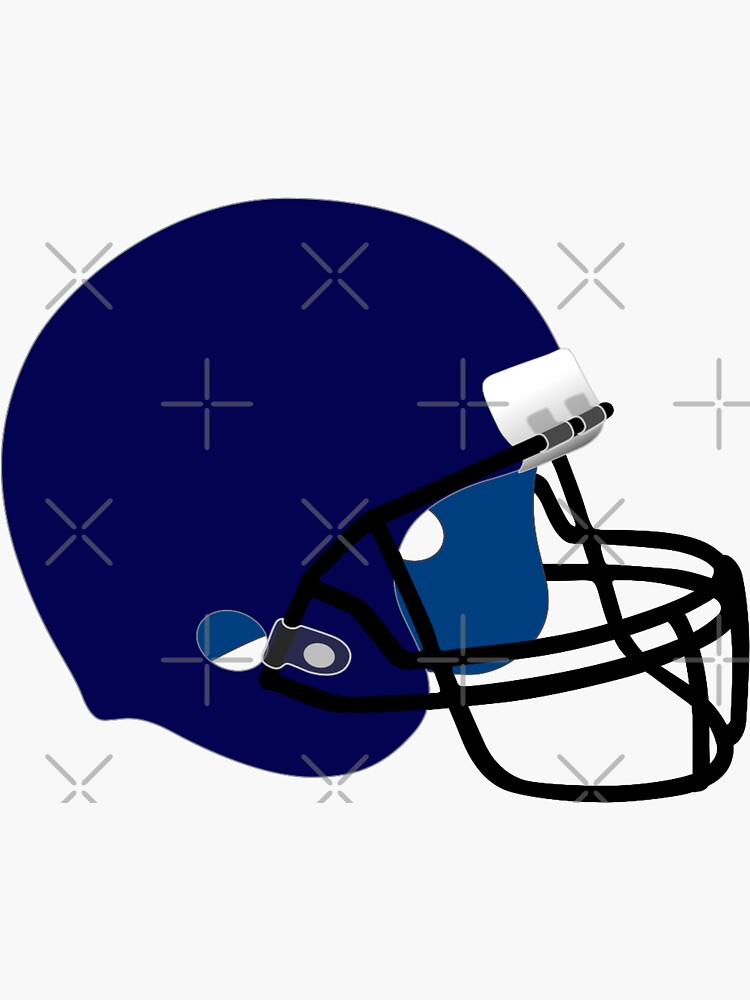 "FOOTBALL HELMET" Sticker for Sale by ShyneR | Redbubble