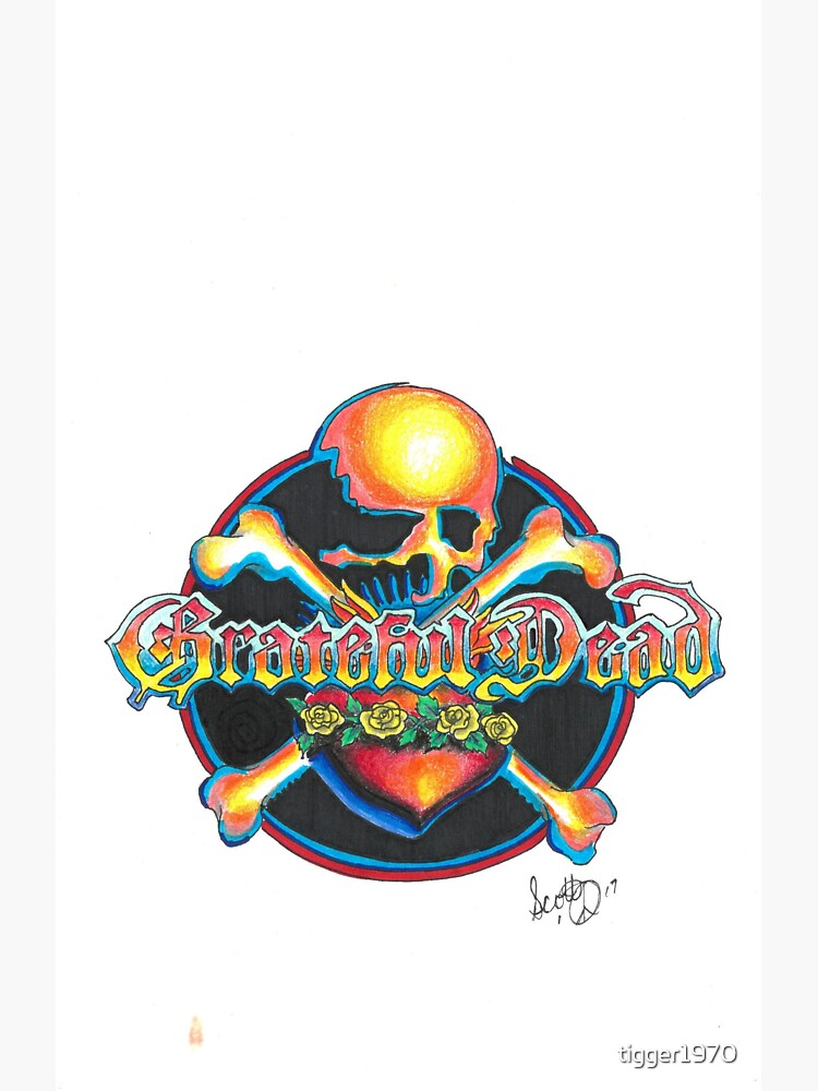 "Deadhead, Art, Grateful, Stealies" Sticker by tigger1970 | Redbubble