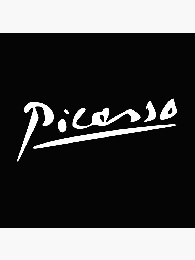 "Pablo Picasso Signature" Art Board Print by ulhabob | Redbubble