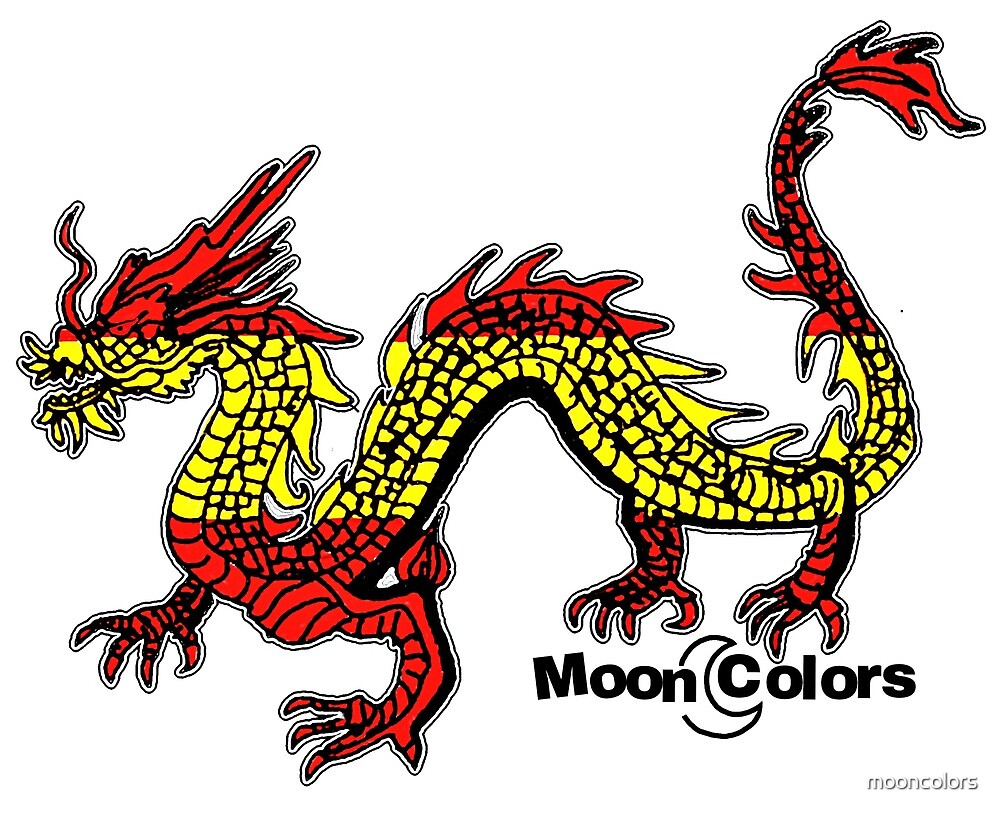 "Dragon flag of Spain" by mooncolors | Redbubble