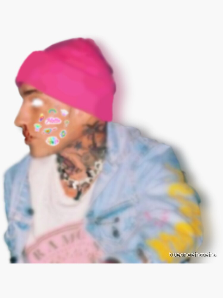 "hot girl bummer inspired blackbear - on pink" Sticker for Sale by ...