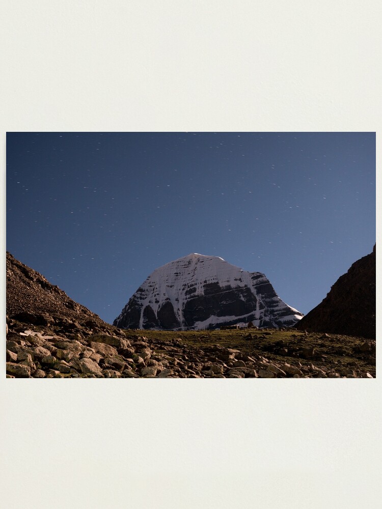 "Mount Kailash at night Himalayas range Tibet Kailas yatra ...