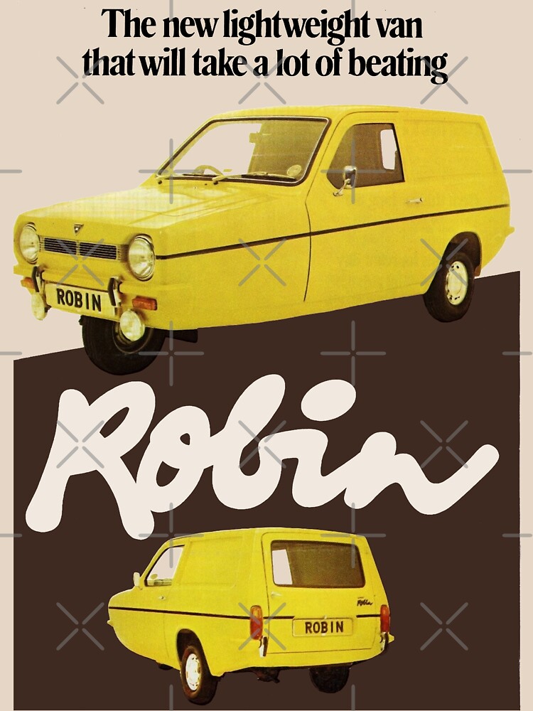 "RELIANT ROBIN" T-shirt by ThrowbackMotors | Redbubble