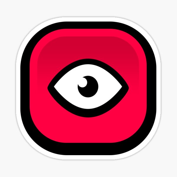 "Spectator Eye" Sticker by NoodlecakeGames | Redbubble
