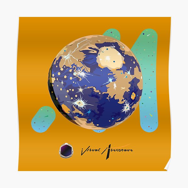 "Magic Mercury" Poster by visualastronaut | Redbubble