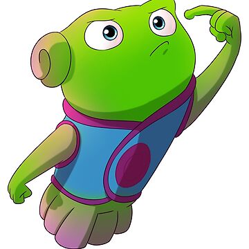 "Oh the Boov - Green" Sticker for Sale by KicsterAsh | Redbubble