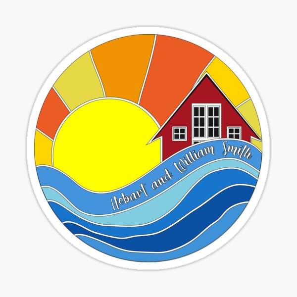 "HWS Boathouse" Sticker for Sale by amandabruha | Redbubble
