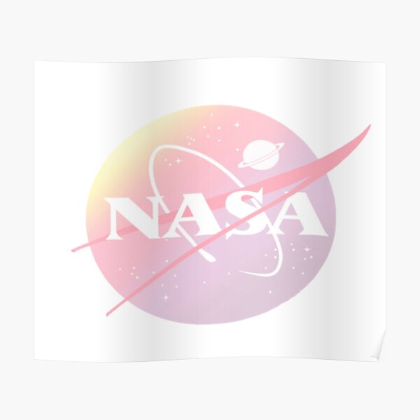 "NASA Pink Design " Poster by ag4iscoming | Redbubble