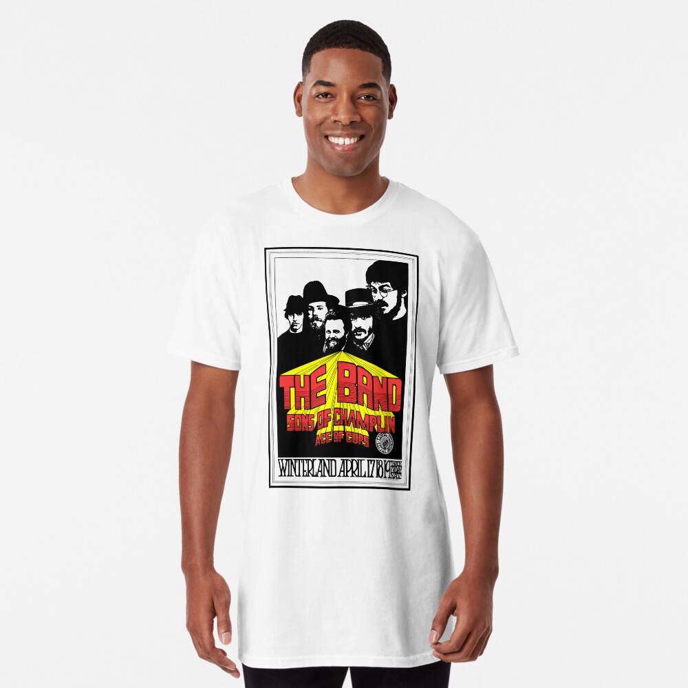 "The Band Retro Concert" Essential T-Shirt for Sale by fontastic ...