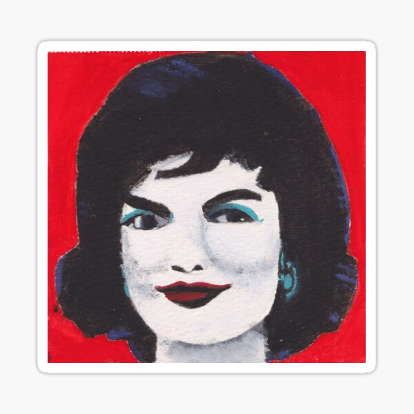 "Jackie" Sticker for Sale by itsmeg13 | Redbubble