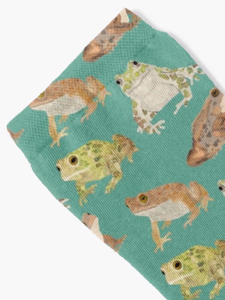 "Toads" Socks by amymh | Redbubble