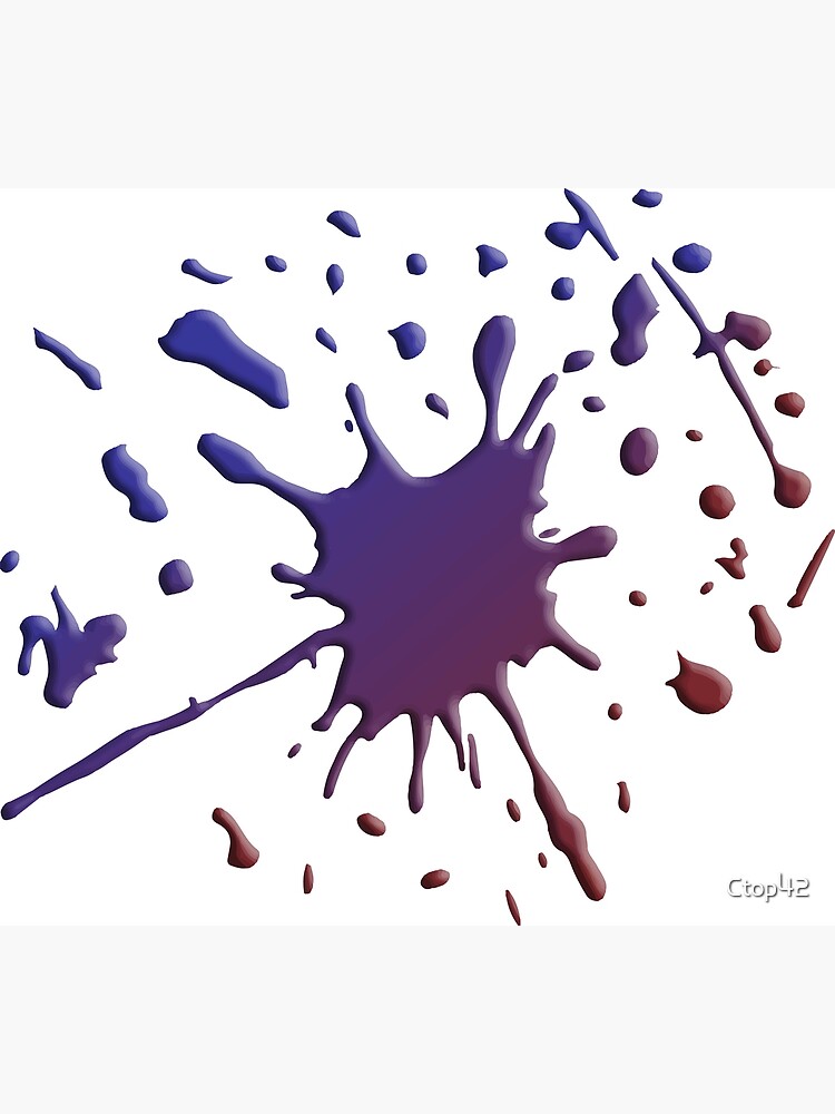 "Splat" Poster by Ctop42 | Redbubble