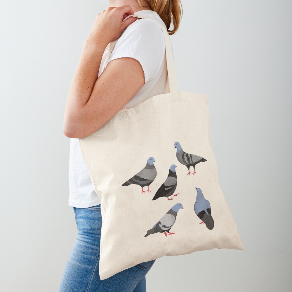 "Design 33 - The Pigeons" Tote Bag for Sale by divafern | Redbubble