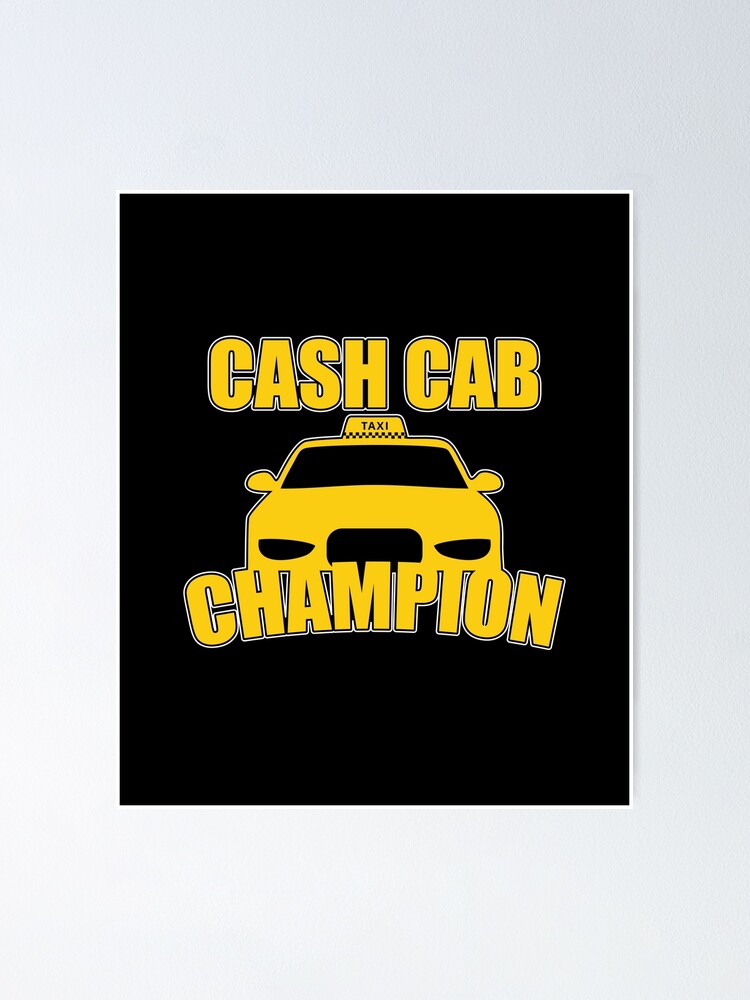 "Cash Cab Champion Taxi Cab Driver Transportation Vehicle Design ...