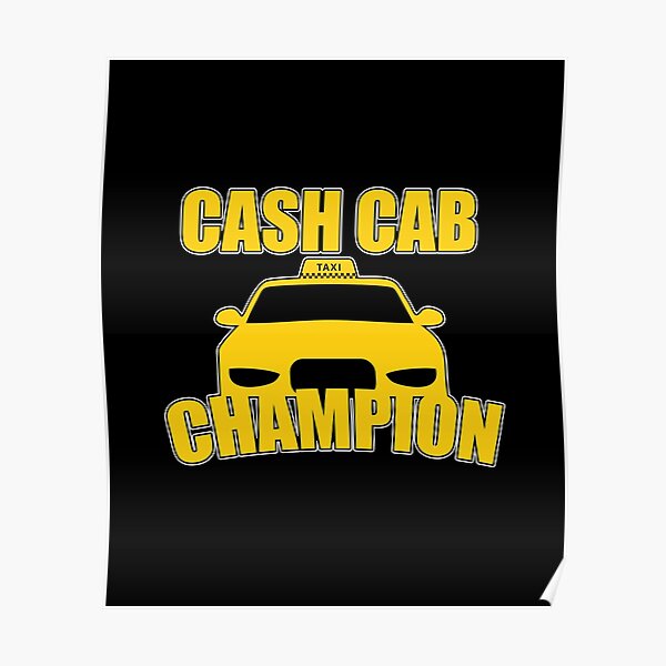 "Cash Cab Champion Taxi Cab Driver Transportation Vehicle Design ...