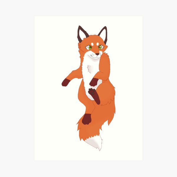 Chibi Fox Art Prints | Redbubble