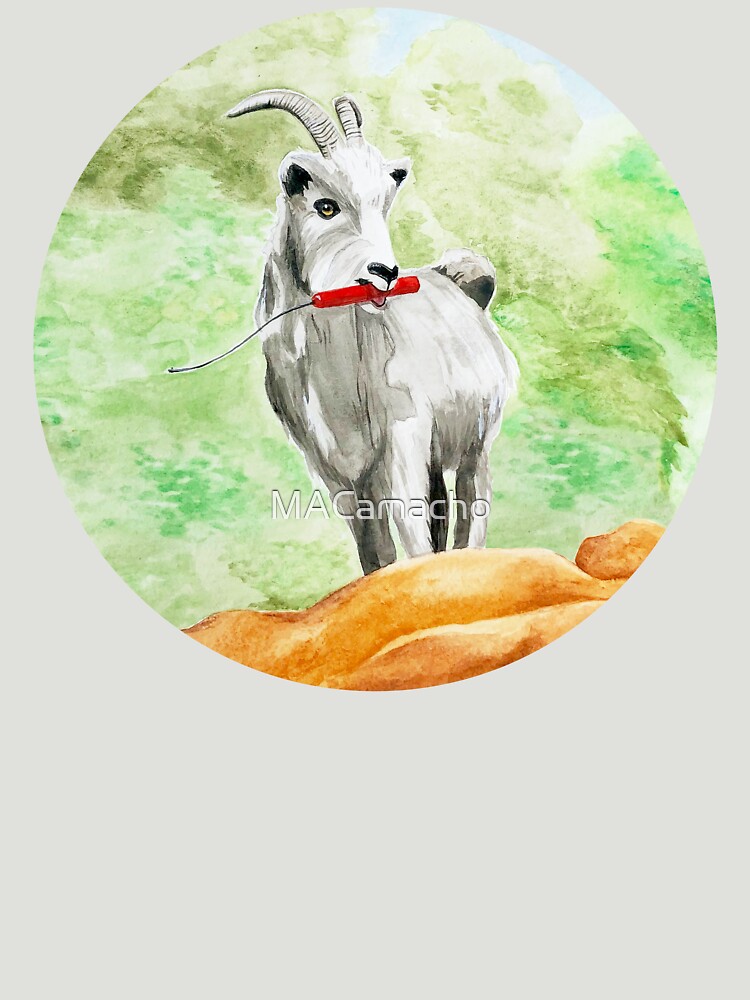 "Dynamite Goat" T-shirt for Sale by MACamacho | Redbubble | big t ...