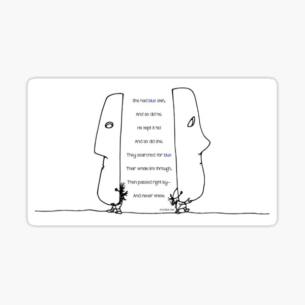 Shel Silverstein Stickers | Redbubble