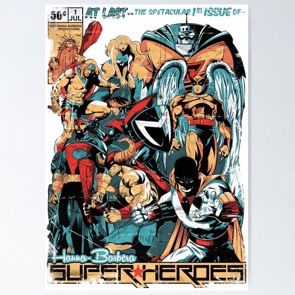 Hanna Barbera Superheroes Comic
