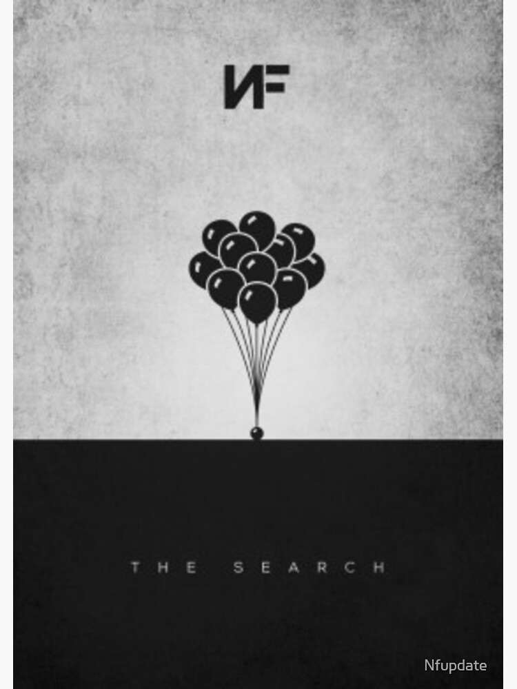"Nf The Search Sticker" Sticker by Nfupdate | Redbubble