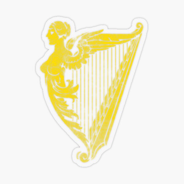 Irish Harp Stickers | Redbubble
