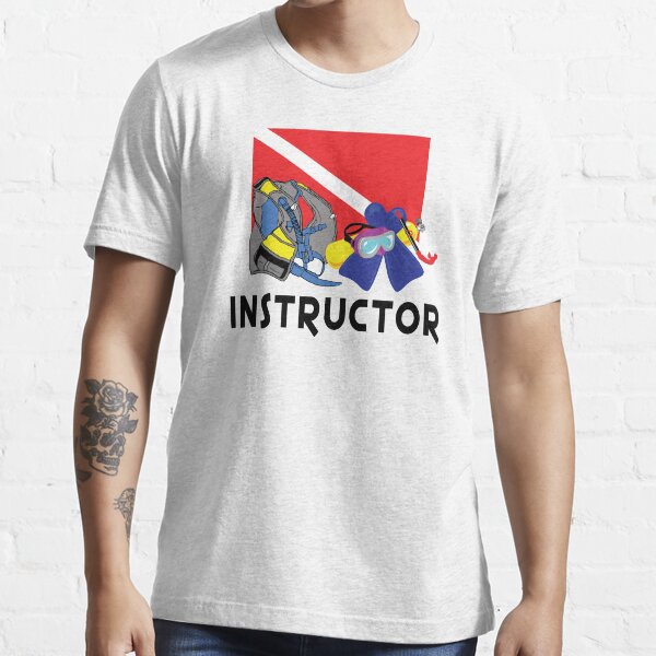 "SCUBA Instructor" T-shirt for Sale by SportsT-Shirts | Redbubble ...