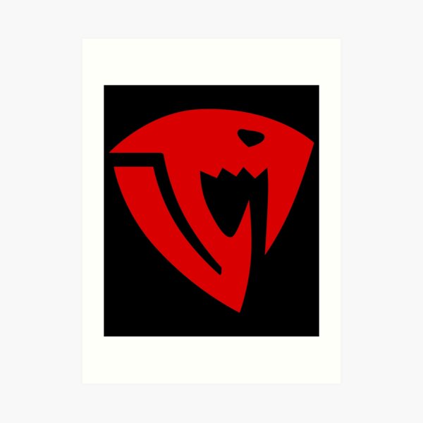 "Fairy Tail - Sabertooth Symbol" Art Print by elizaldesigns | Redbubble