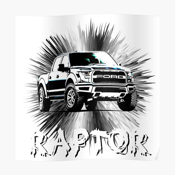 "Ford Raptor platzte" Poster von thediff1985 | Redbubble