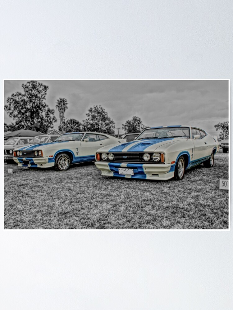 "Australian Ford Falcon XC Cobras" Poster for Sale by Ferenghi | Redbubble