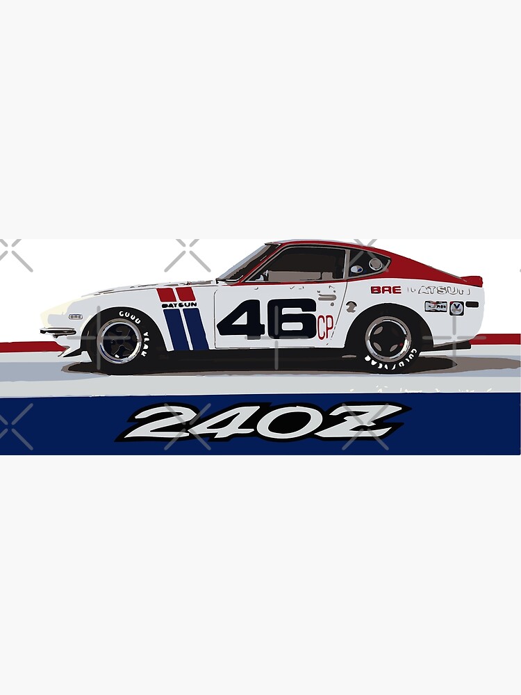 "Bre Datsun 240Z Trans-Am Championship Race Car" Poster for Sale by ...