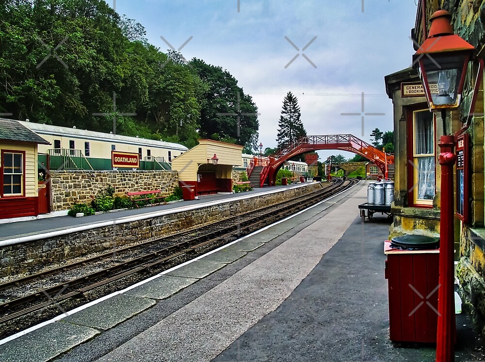 "Goathland train station" by Yellow-14 | Redbubble