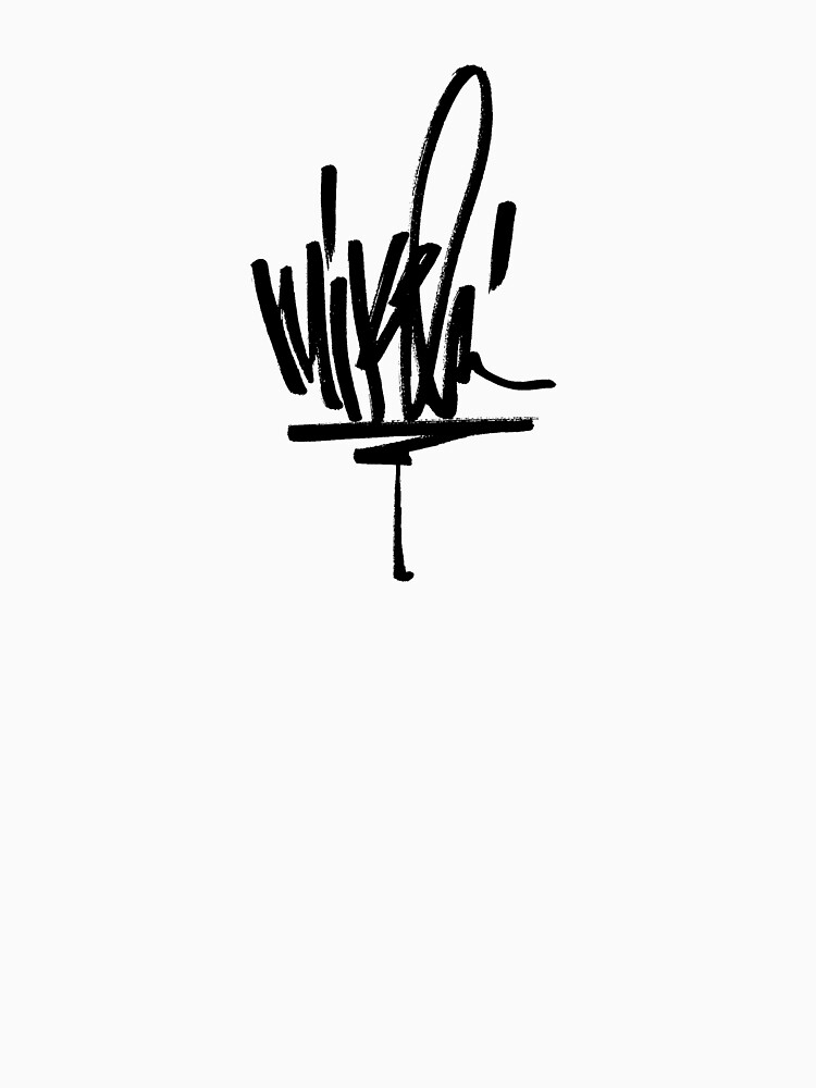"Mike Shinoda Signature" T-shirt for Sale by F1Dynamics | Redbubble ...