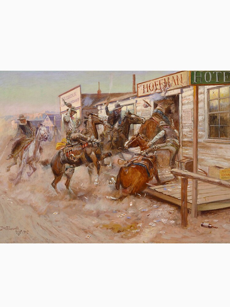 ""In Without Knocking" von Charles M. Russell" T-Shirt von PatricianneK ...