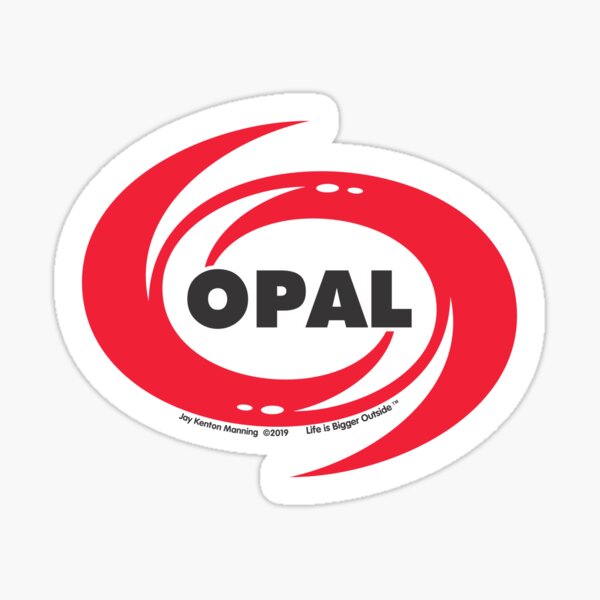 "Opal Hurricane Sticker- Weatherproof!" Sticker for Sale by ArtGeeky ...