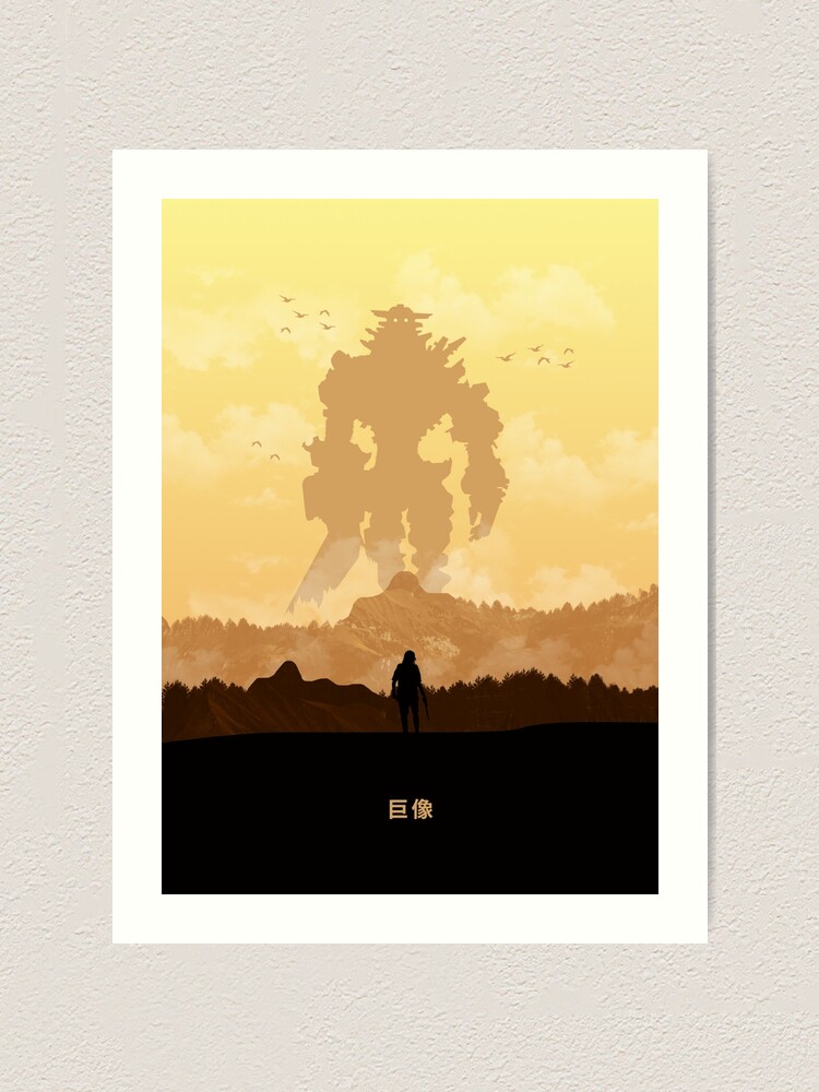 "Shadow of the Colossus" Art Print for Sale by gegdesign | Redbubble