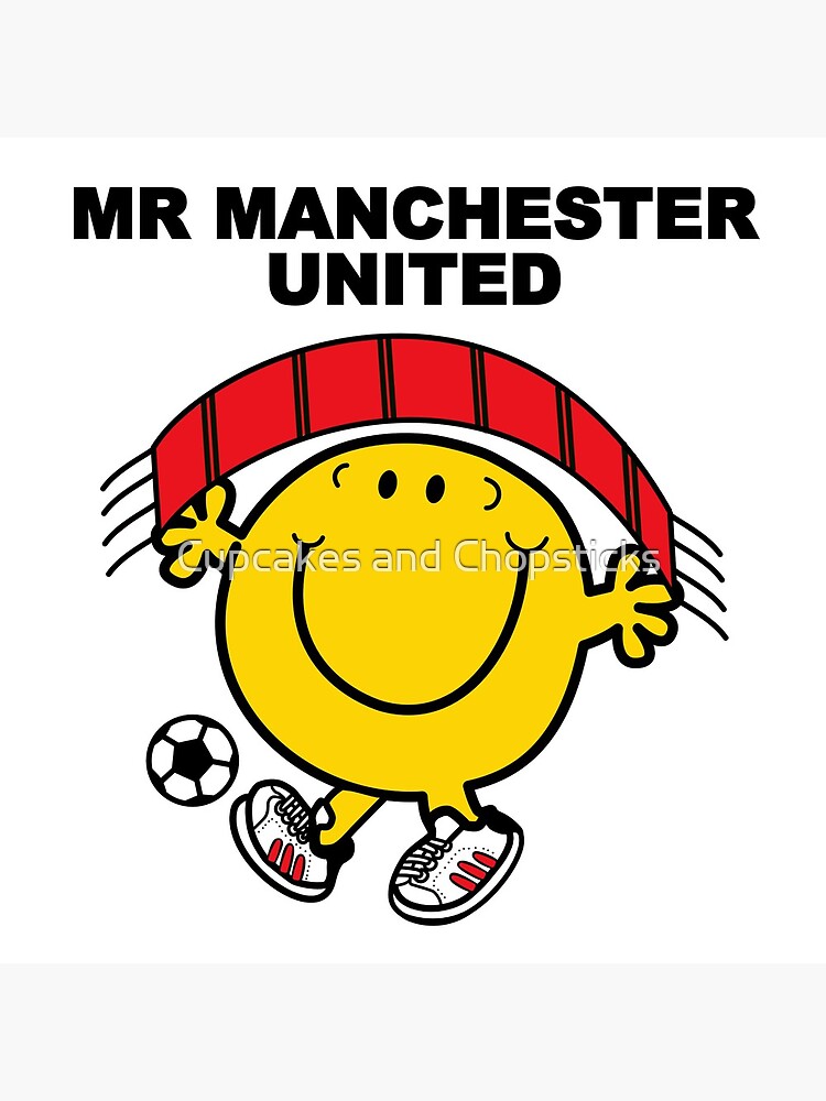 "Mr Manchester Utd. - Football" Poster for Sale by Jennifer Locke ...