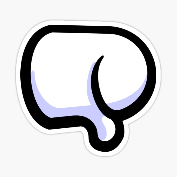 "Thumbs Down!" Sticker for Sale by NoodlecakeGames | Redbubble