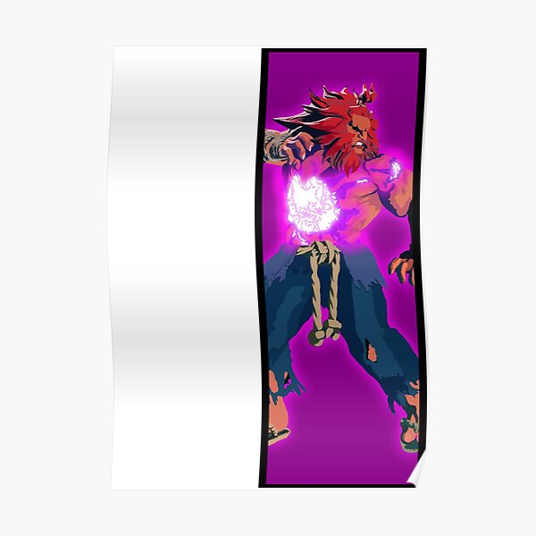 "Akuma " Poster for Sale by lucysgarden | Redbubble