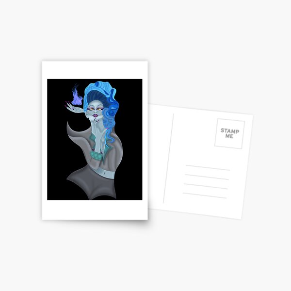 "Drag Queen Hades (Greek God of the Underworld)" Postcard for Sale by ...