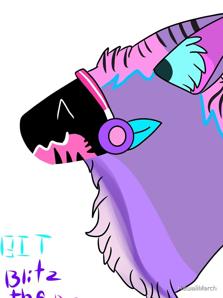 "Bit Blitz The Protogen" iPhone Case for Sale by KawaiiMerch | Redbubble