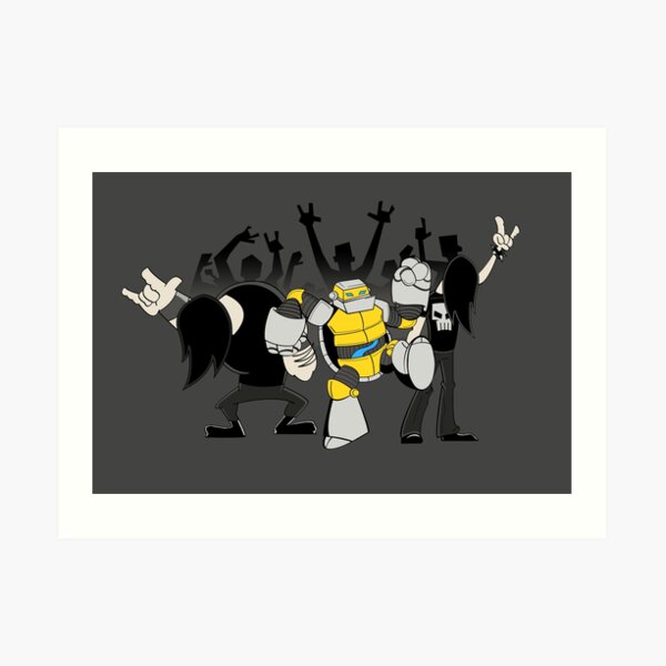 Metalheads Art Prints | Redbubble