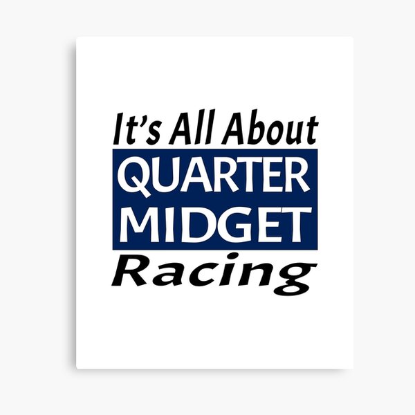 "Quarter Midget Racing Car Youth and Kids Blue Midget Racing Apparel ...