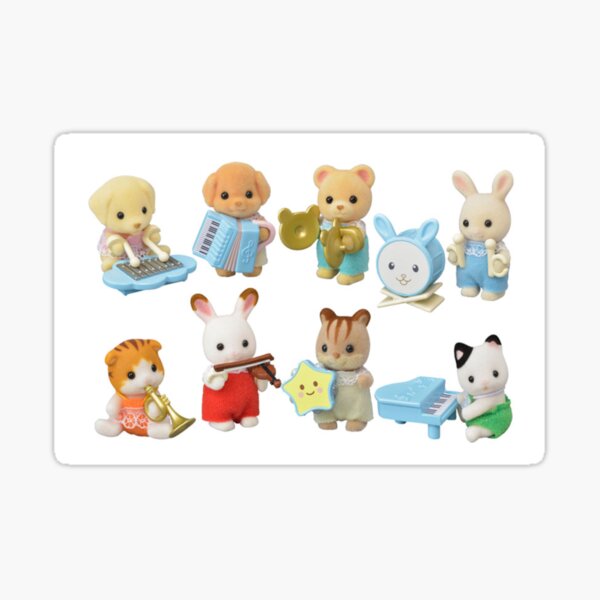 Calico Critters Stickers | Redbubble