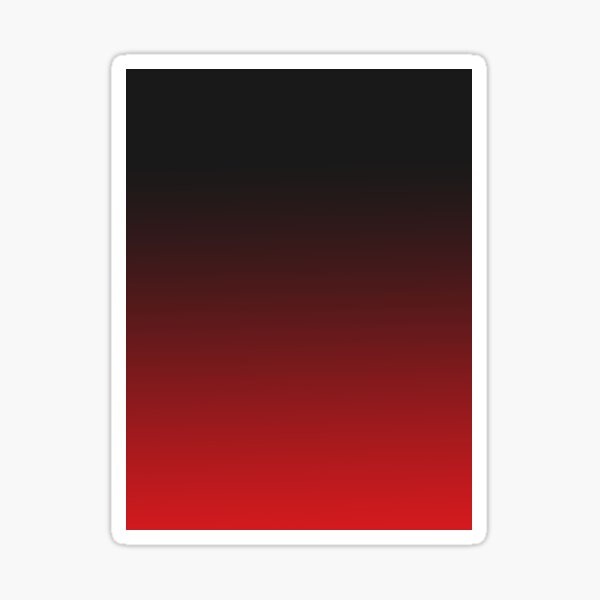 Black To Red Gradient Ombre Sticker For Sale By PicsByDerek Redbubble black-to-red-gradient-ombre-sticker-for-sale-by-picsbyderek-redbubble