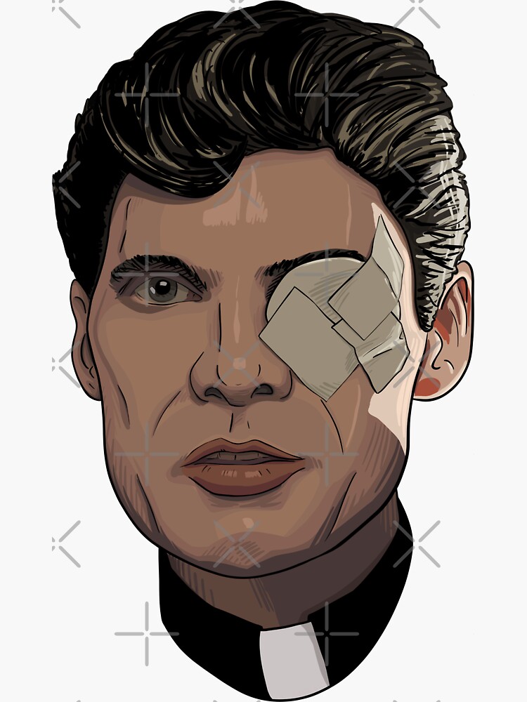 "Reverend Lowe" Sticker for Sale by Jnissley | Redbubble