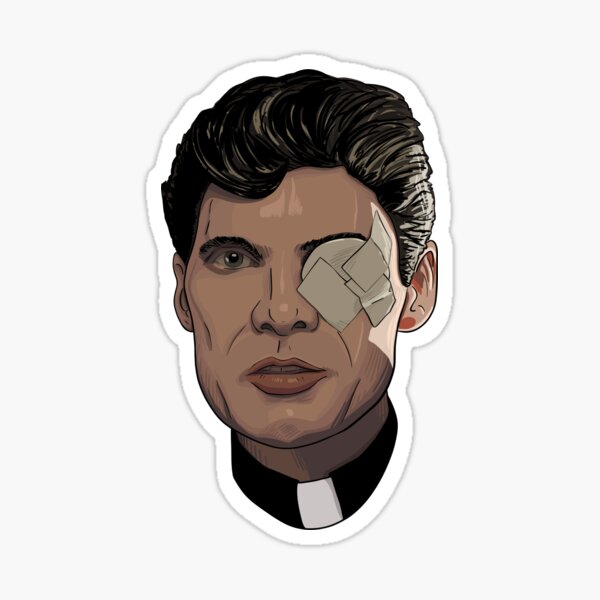 "Reverend Lowe" Sticker for Sale by Jnissley | Redbubble