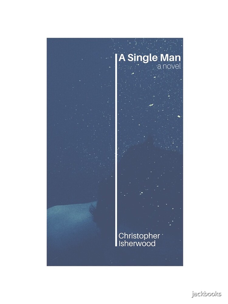 "A Single Man - Book cover design" iPhone Case for Sale by jackbooks ...