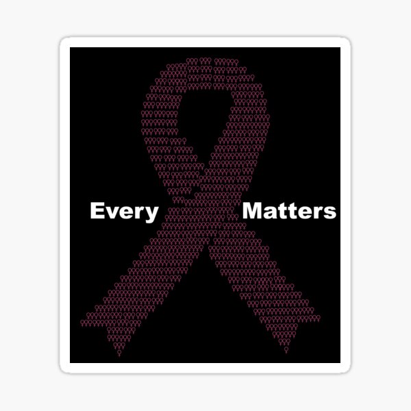 "Every Woman Matters breast cancer" Sticker for Sale by SarahLynnB ...